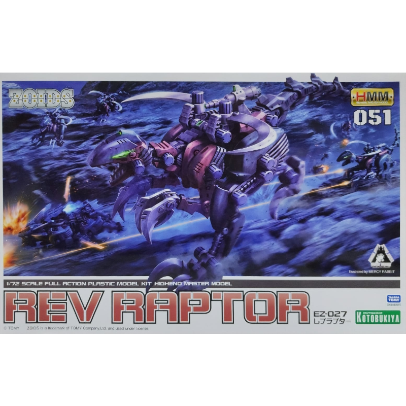 ZOIDS EZ-027 REV RAPTOR | Orbe Station