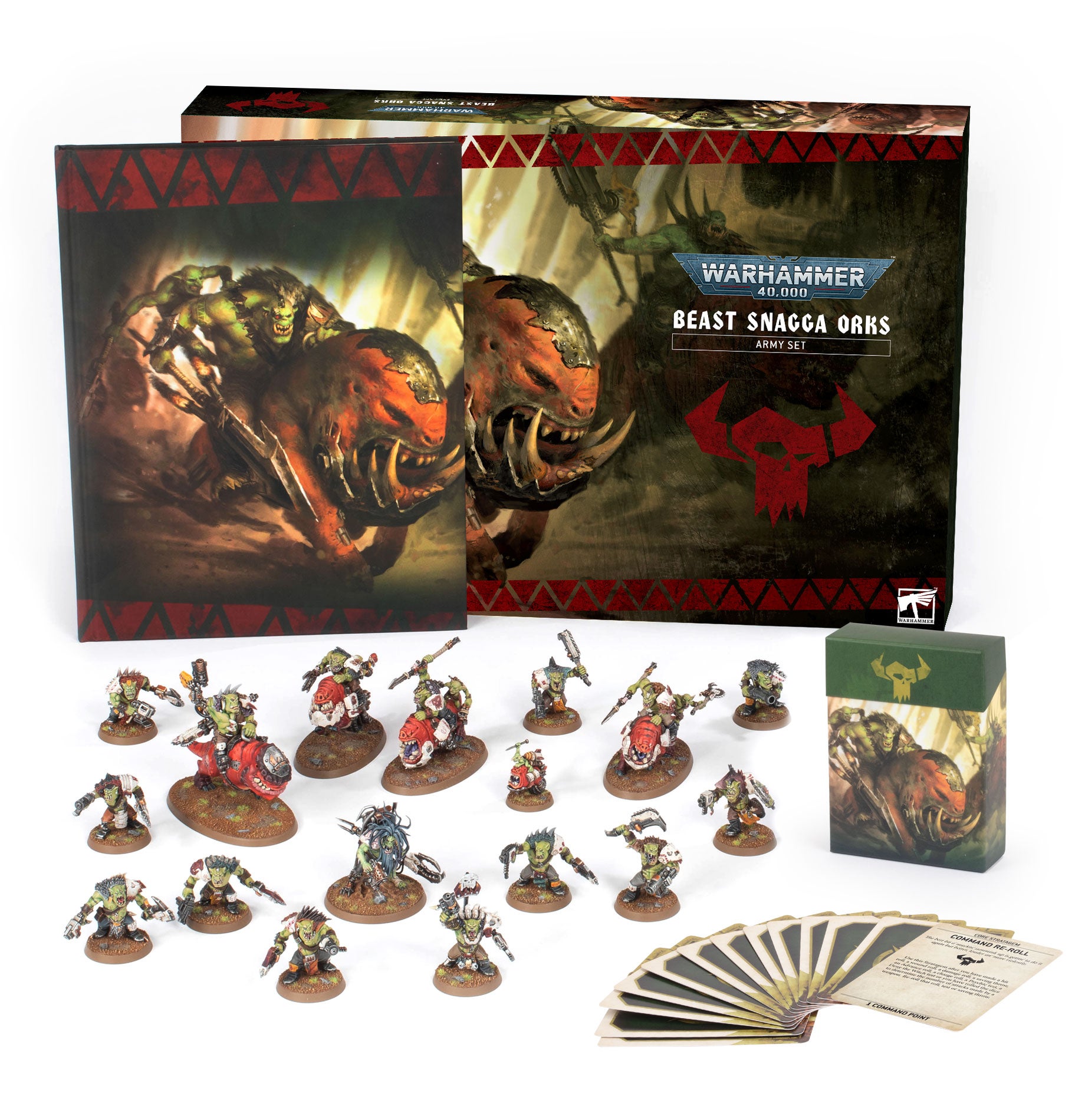 50-03 WH40K: BEAST SNAGGA ORKS ARMY SET | Orbe Station